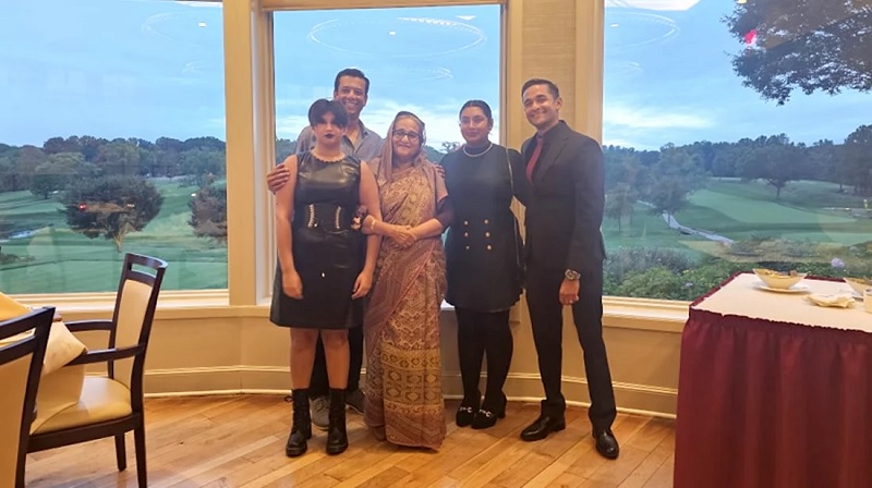 Joy celebrates mother's birthday in Virginia